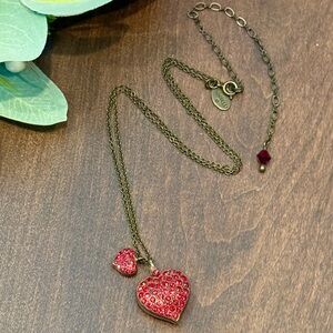 Sorrelli | Jewelry | Rare Sorrelli Vintage Handcrafted Hearts Pendant ...